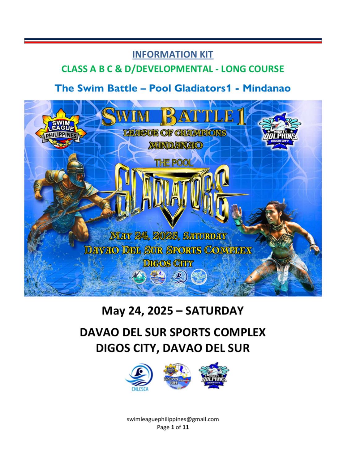 Swim Battle I : League of Champions Nationwide – Mindanao ( Results ...